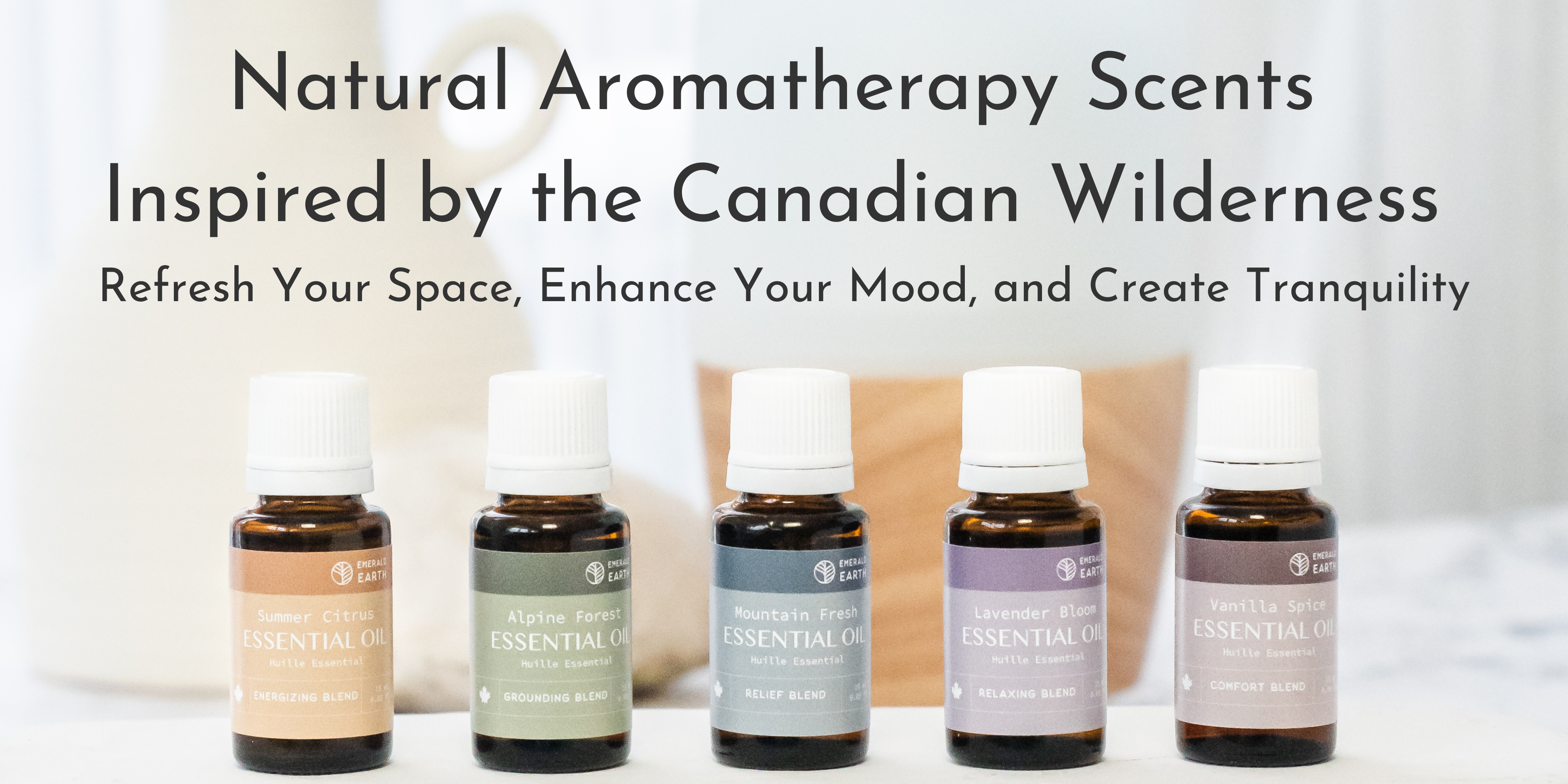 Natural Aromatherapy Scents Inspired by the Canadian Wilderness ...