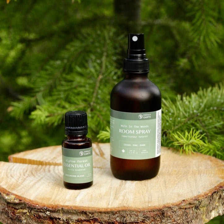 Aromatherapy Room Spray: Walk In The Woods – Emerald Earth Organic Spa