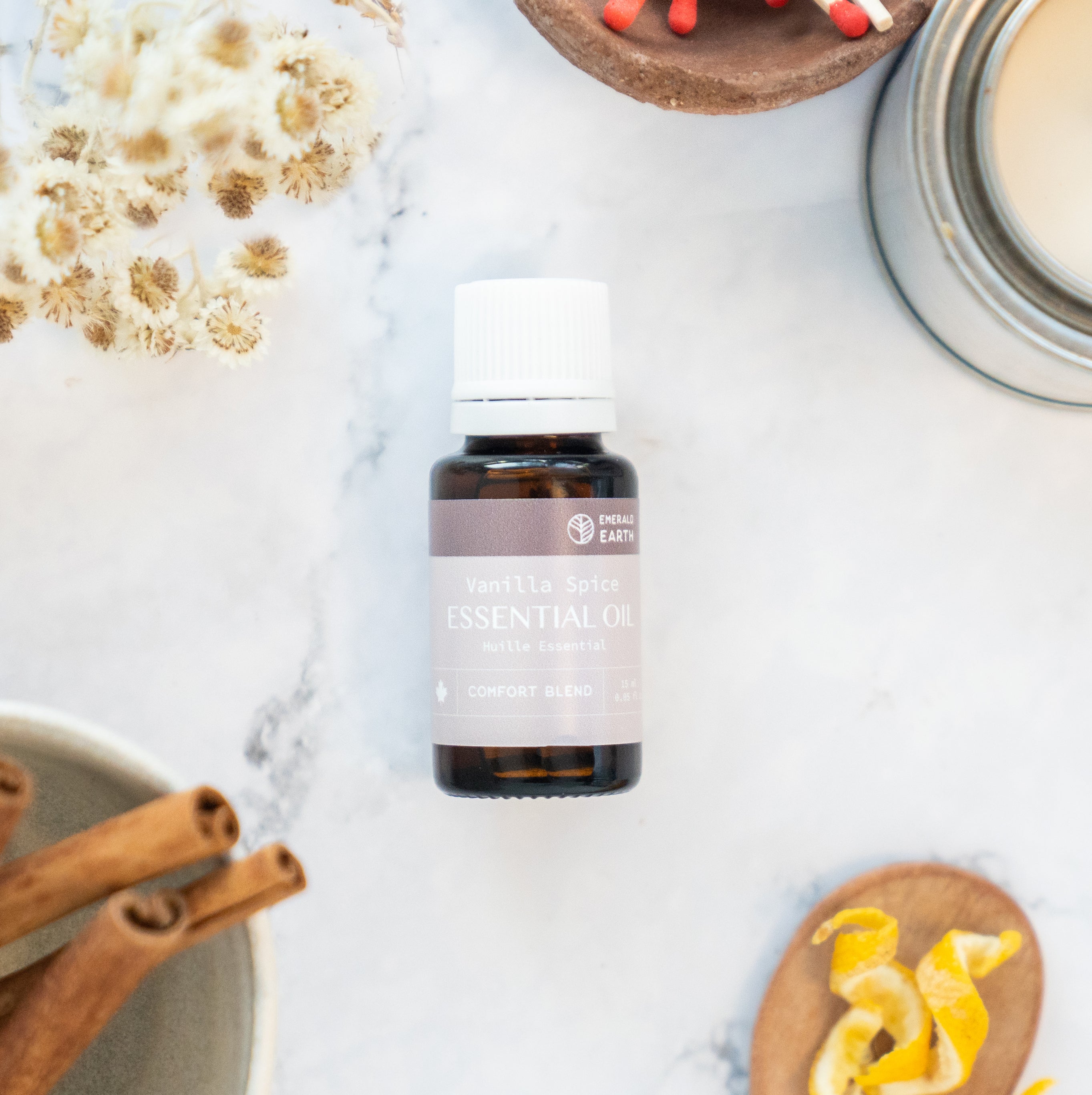 100% Essential Oil - Vanilla Spice Aromatherapy Blend – Emerald Earth ...