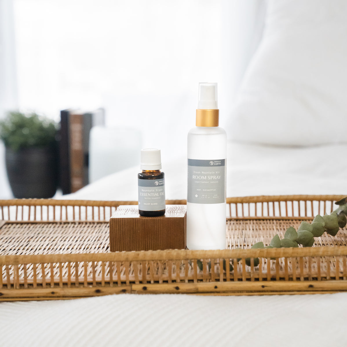 Aromatherapy Room Spray: Fresh Mountain Air – Emerald Earth Organic Spa