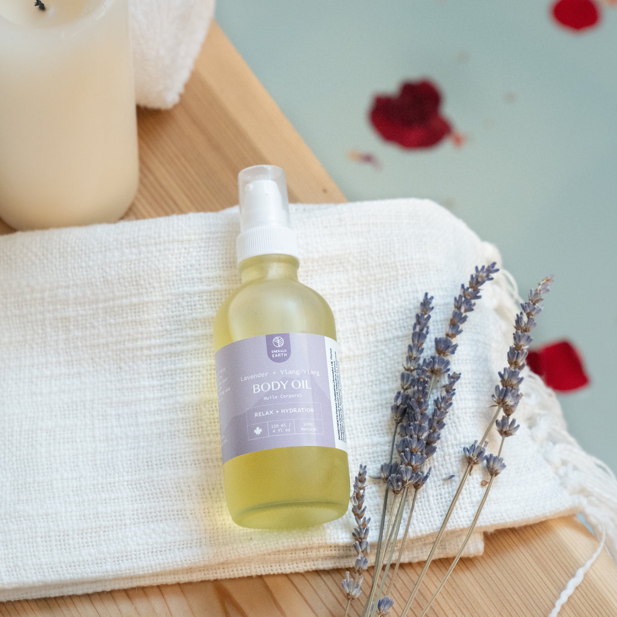 Relaxing Body, Bath + Massage Oil - All Natural & Canadian Made ...